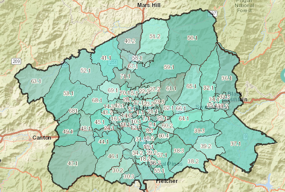 What do my districts look like? - League of Women Voters Asheville ...